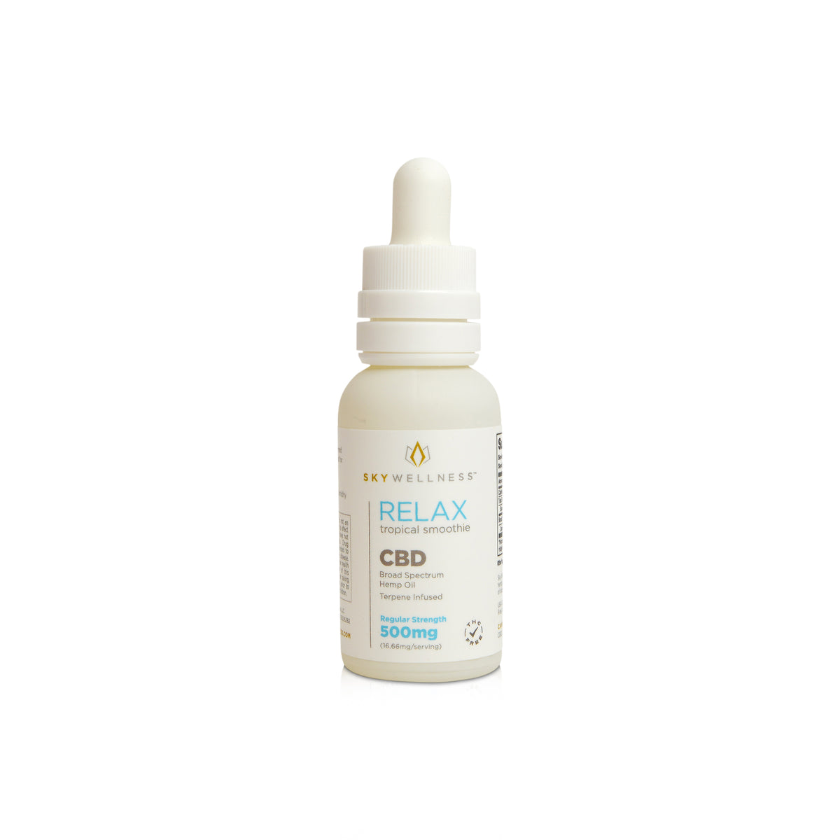 CBD Relax Oil Drops 500mg Tropical Smoothie
